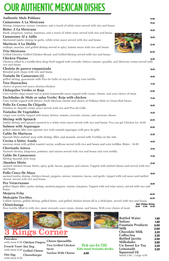 Food Menu – Kitchen Tex-Mex Restaurant BYOB | Red Bank, NJ | Monmouth ...